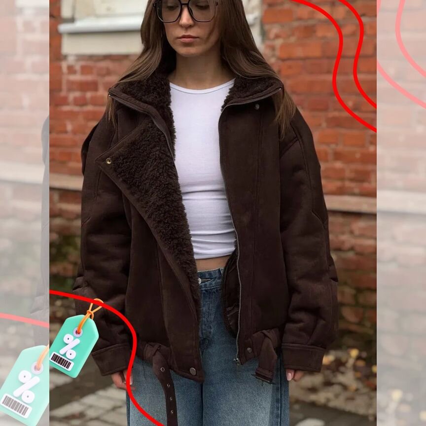 Дубленка женская