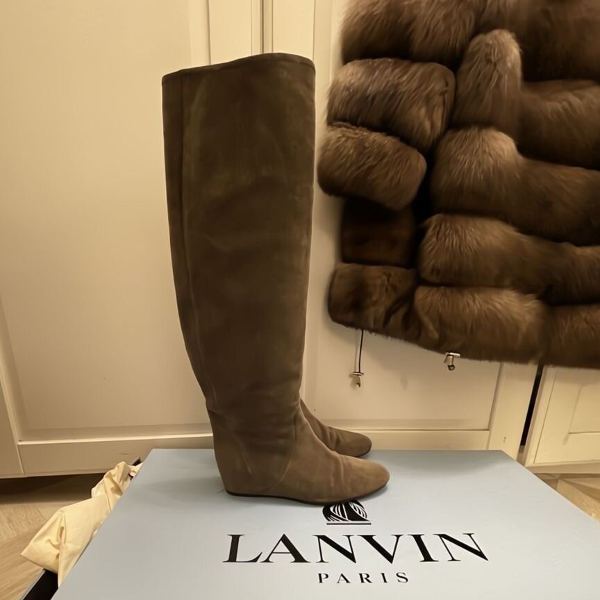 Lanvin Paris сапоги 37,5
