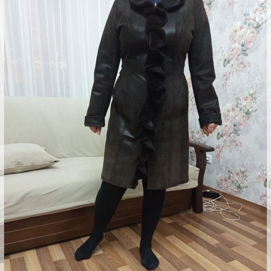 Пальто женское демисезонное 46-48р