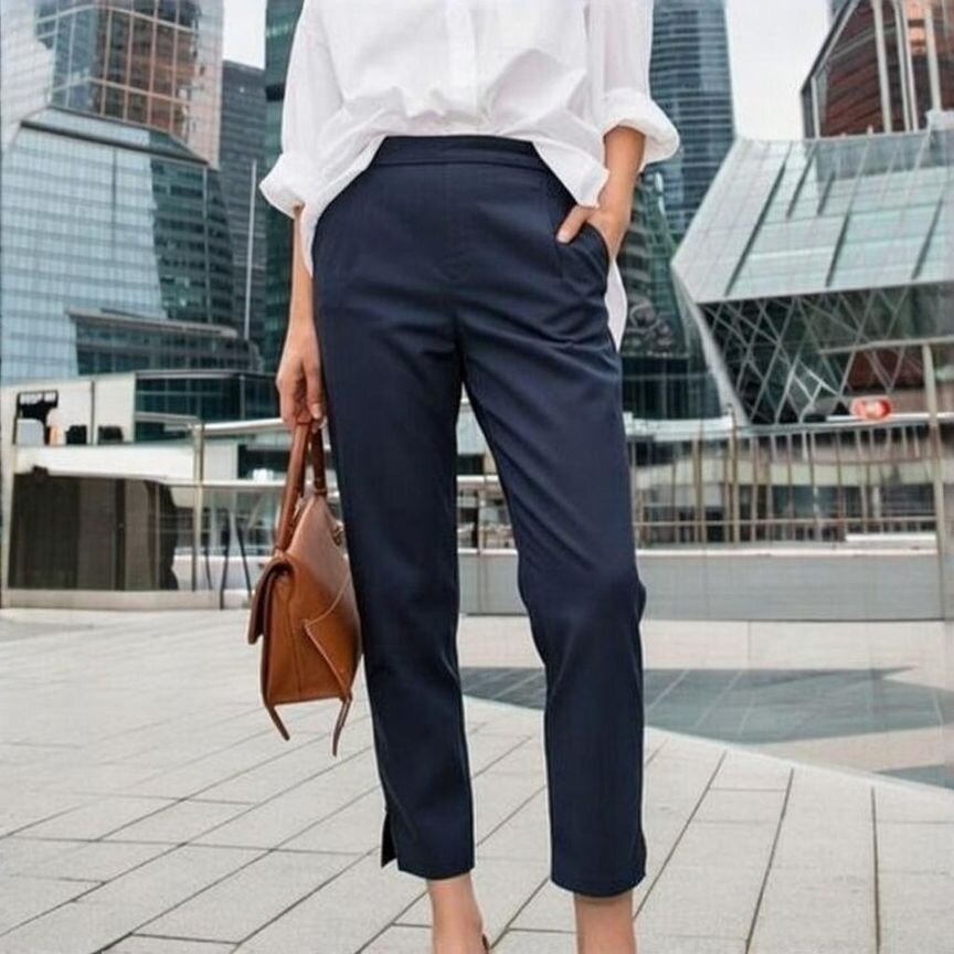 Брюки синие Koton 32 размер