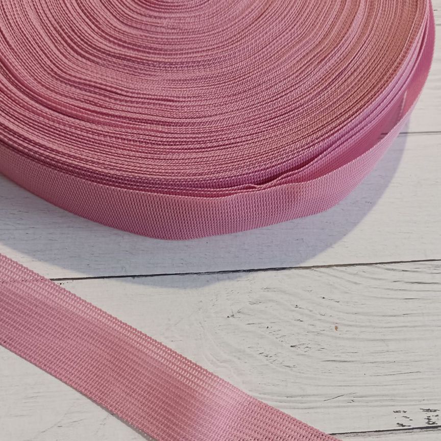 Тесьма окантовочная розовая