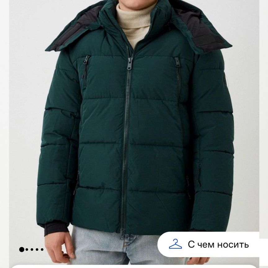 Куртка мужская зимняя, мембрана, биопух