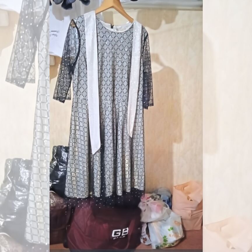 Праздничное вечернее платье 54 размер