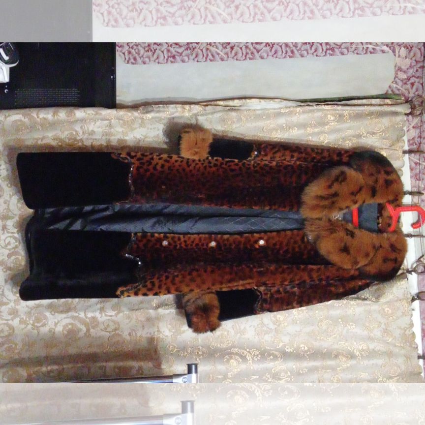 Шуба мутон - нутрия