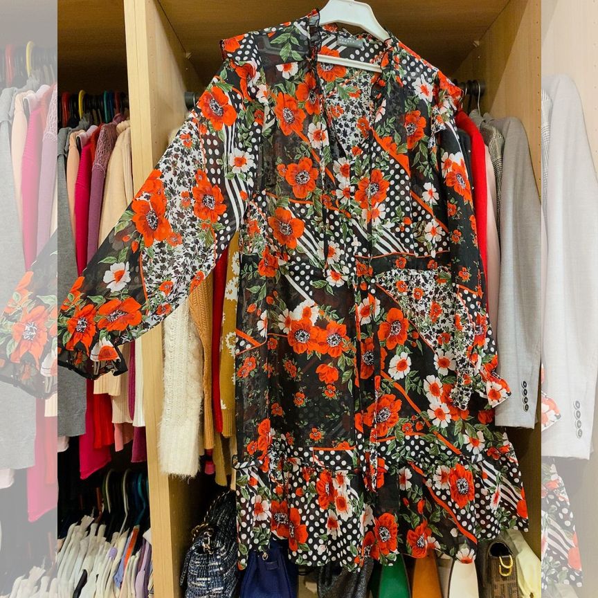 Пляжное платье 46-48