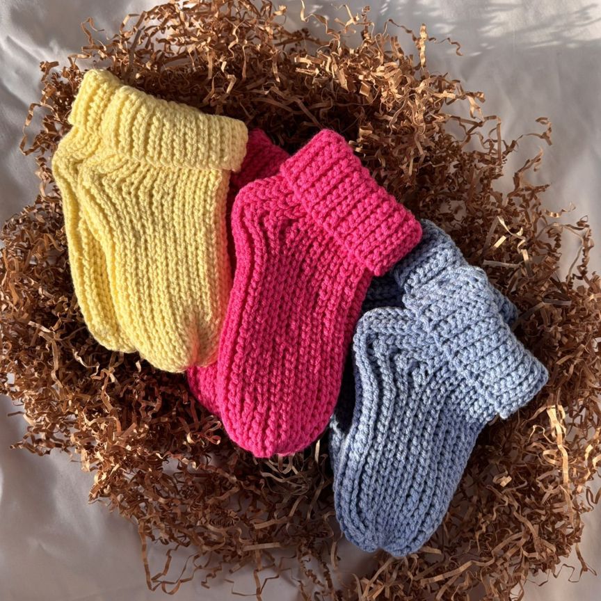 Носки вязаные ручной работы