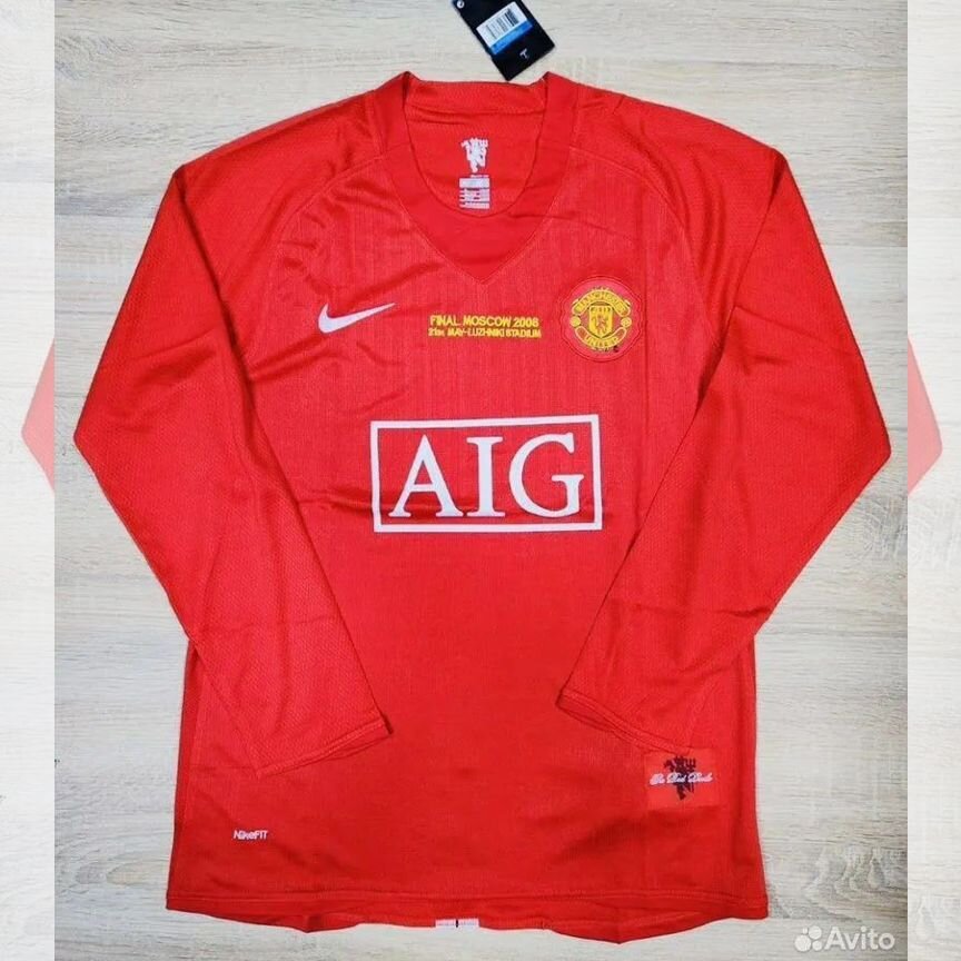 Футбольная форма Манчестер Юнайтед 2007/2008