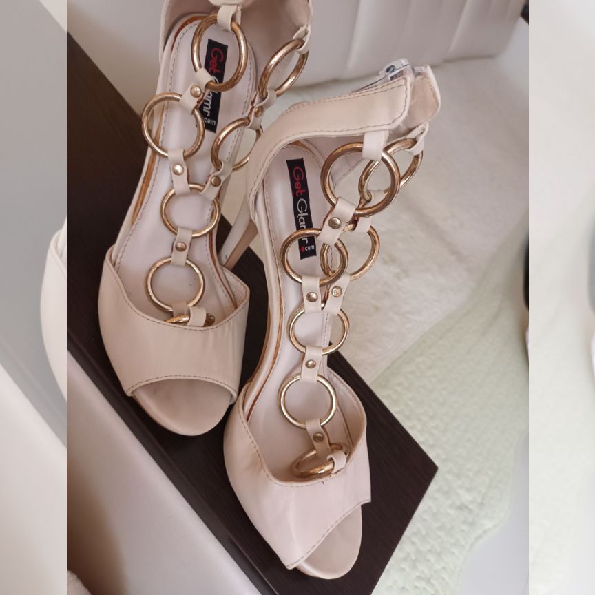 Босоножки женские 37 размер натуральная кожа